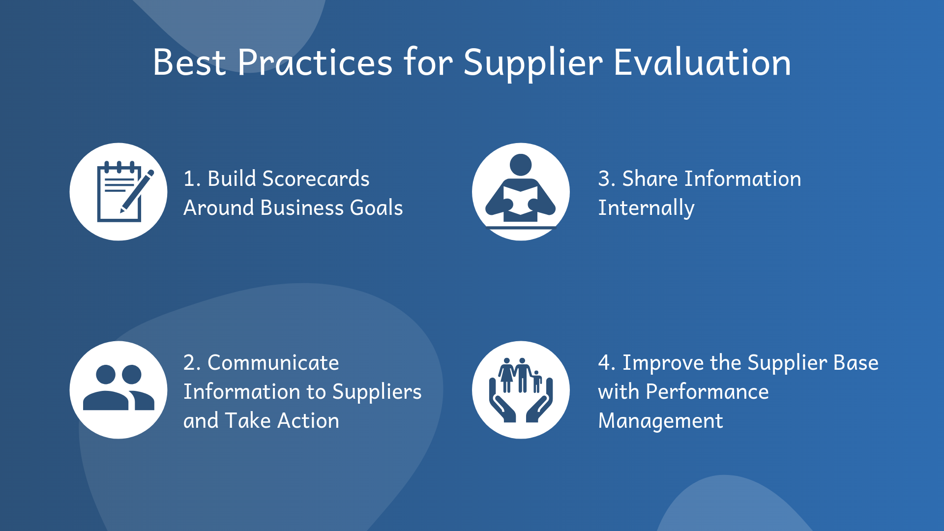 5 Benefits Of Supplier Evaluation Process SpendEdge 5 Benefits Of Supplier Evaluation Process SpendEdge